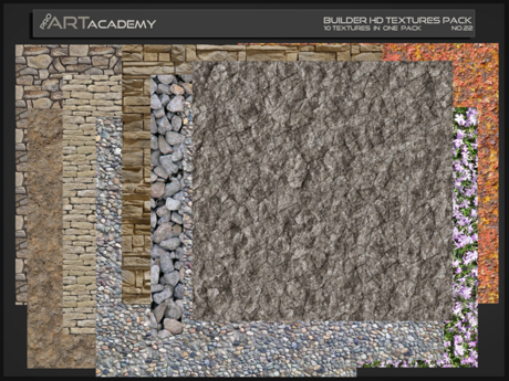 Second Life Marketplace - @PAA - Builder Textures Pack 32